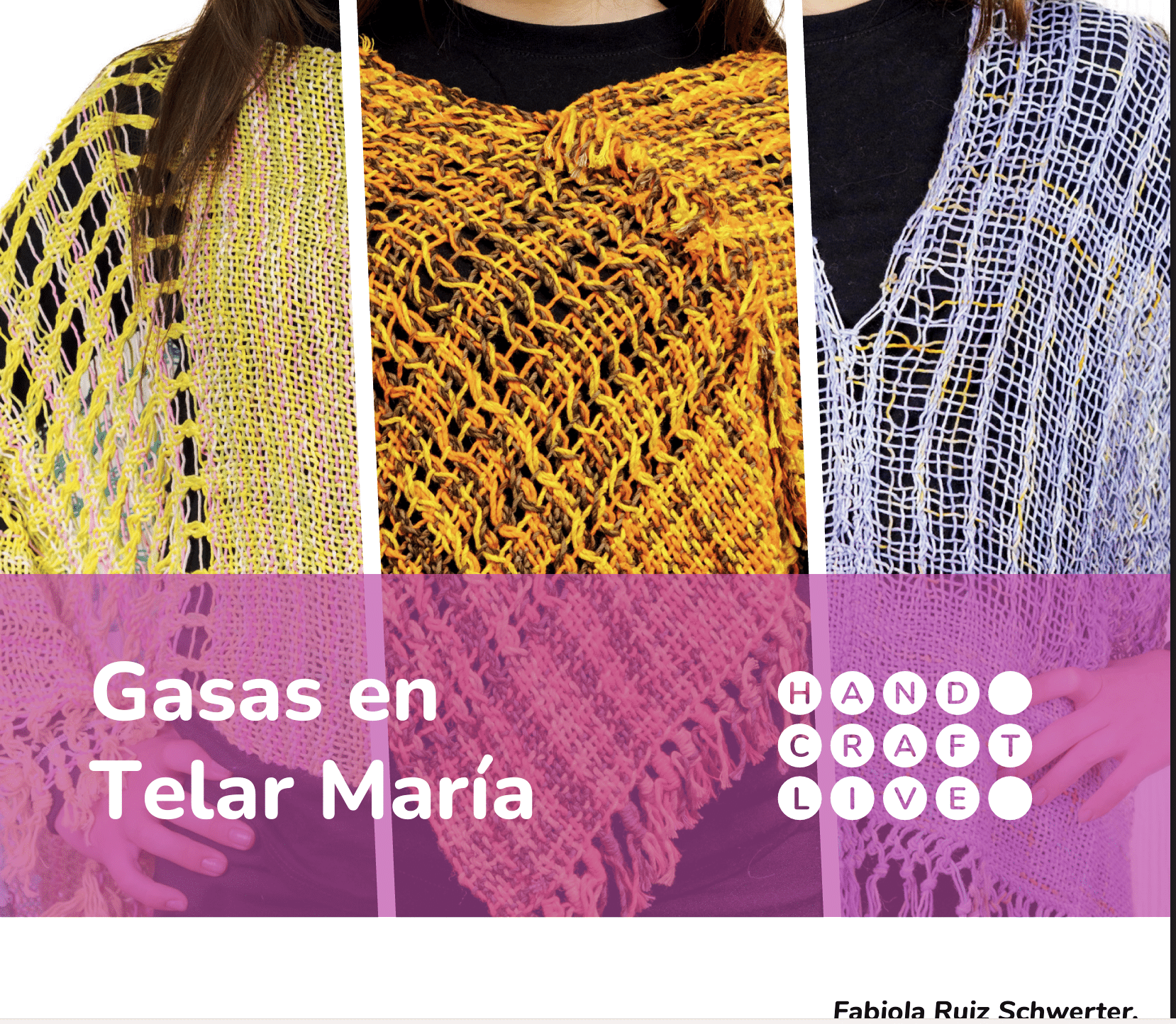REVISTA 7 Gasas en Telar Maria – Tienda Handcraftlive